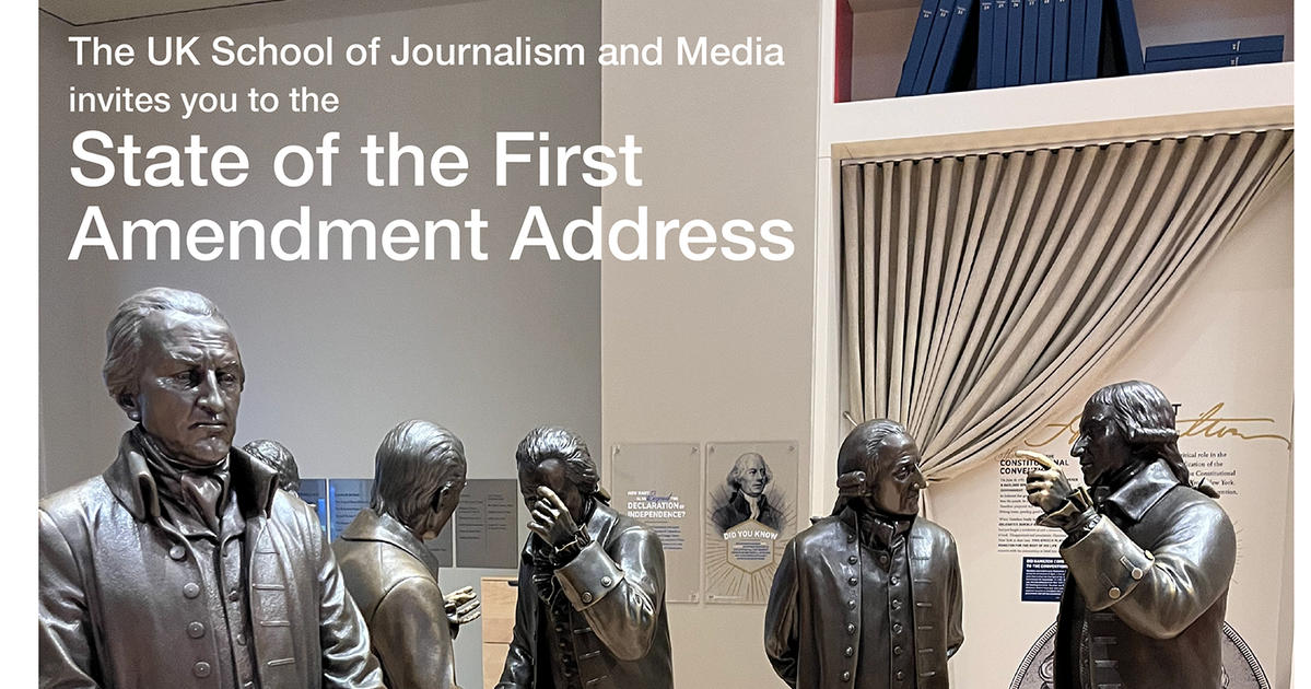 State of the First Amendment Address to focus on free speech, free exercise and the ...